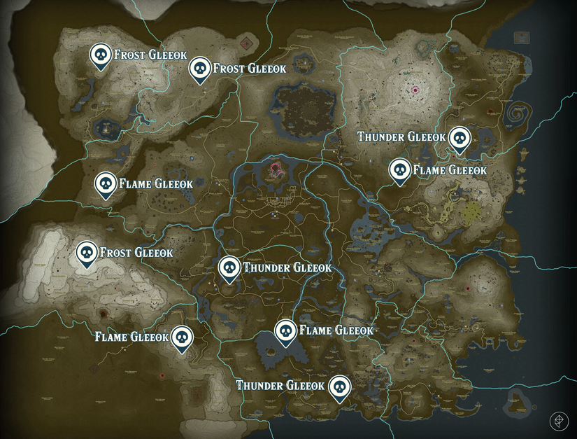 Gleeok locations, how to beat Gleeok in Zelda: Tears of the Kingdom