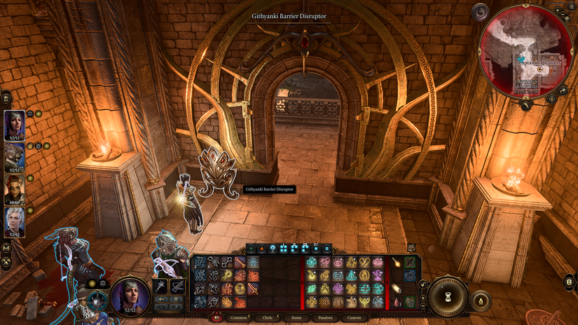 How to open the Githyanki Barrier in the Captain’s Quarters BG3