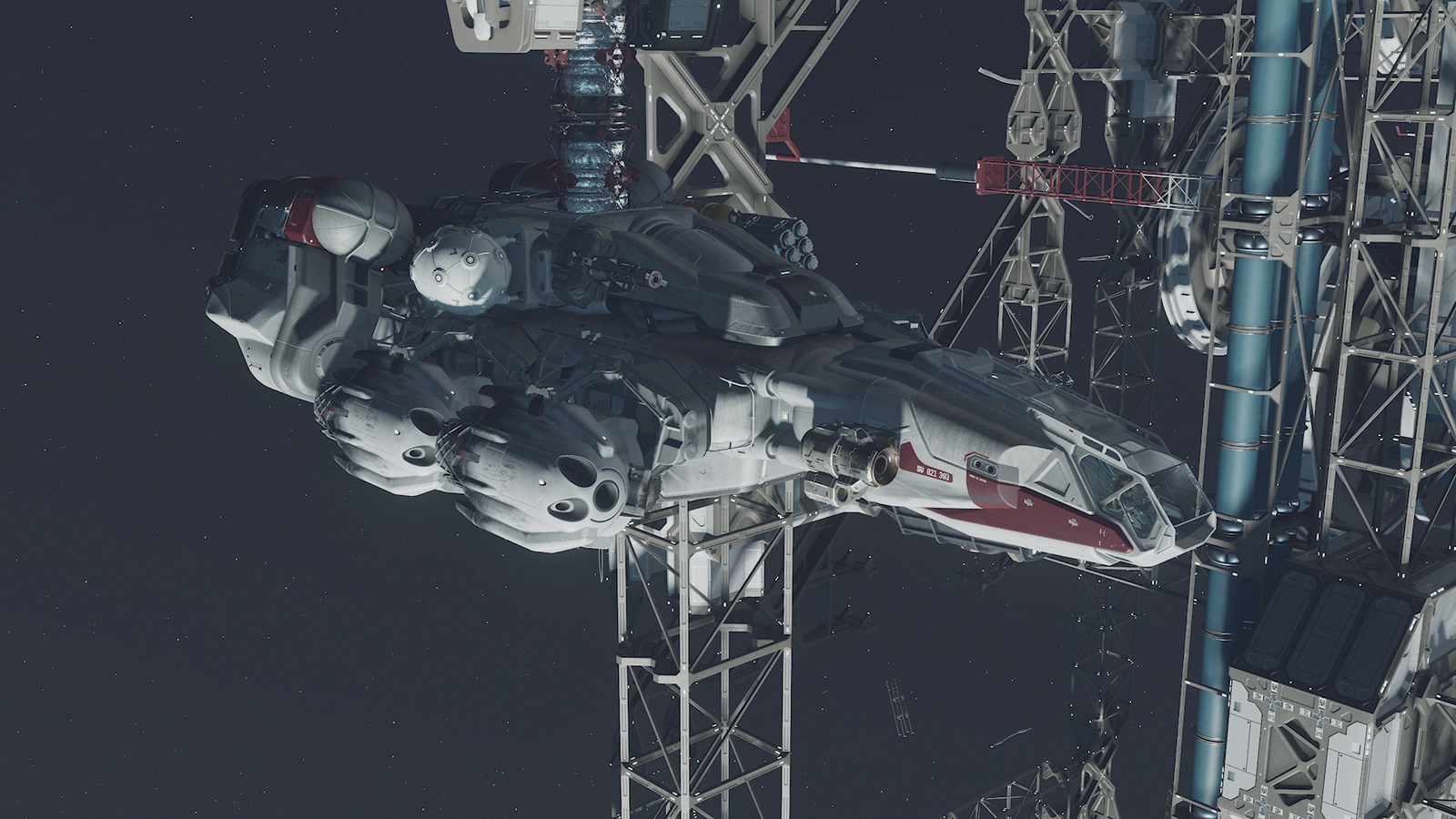 space station docking bay