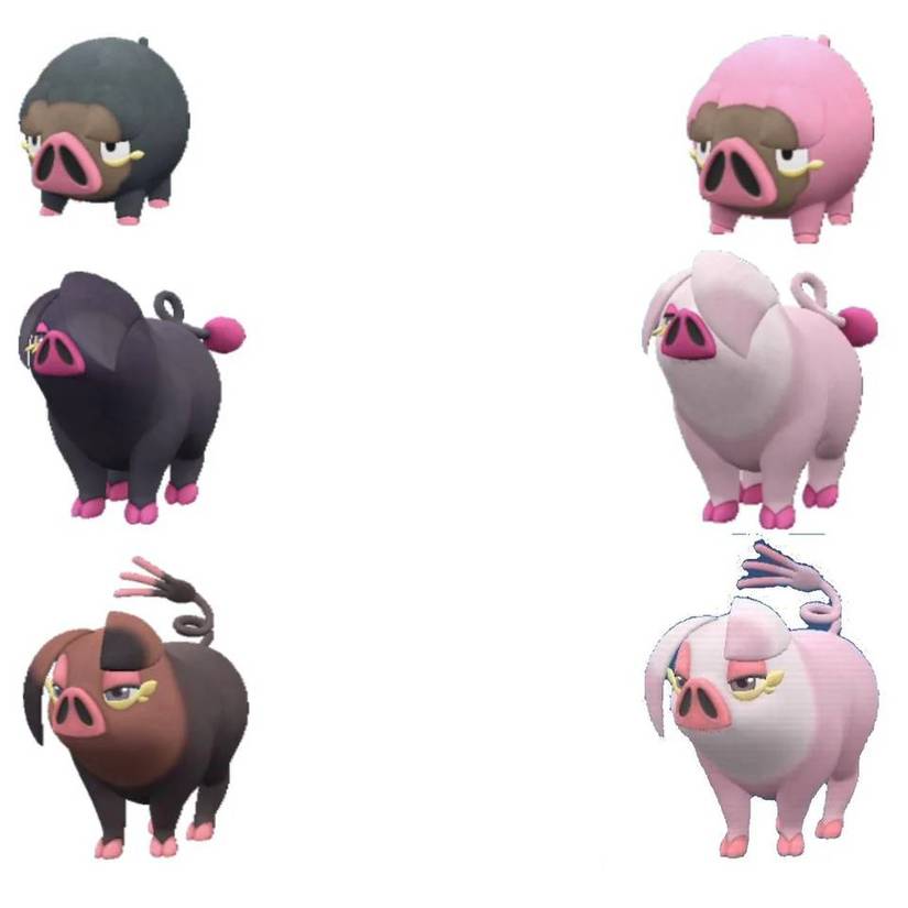 pig evolution pokemon