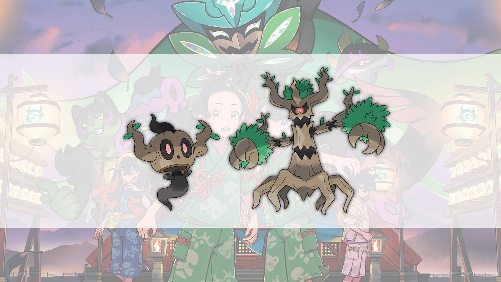 How to evolve Phantump into Trevenant in Pokémon Scarlet and Violet DLC