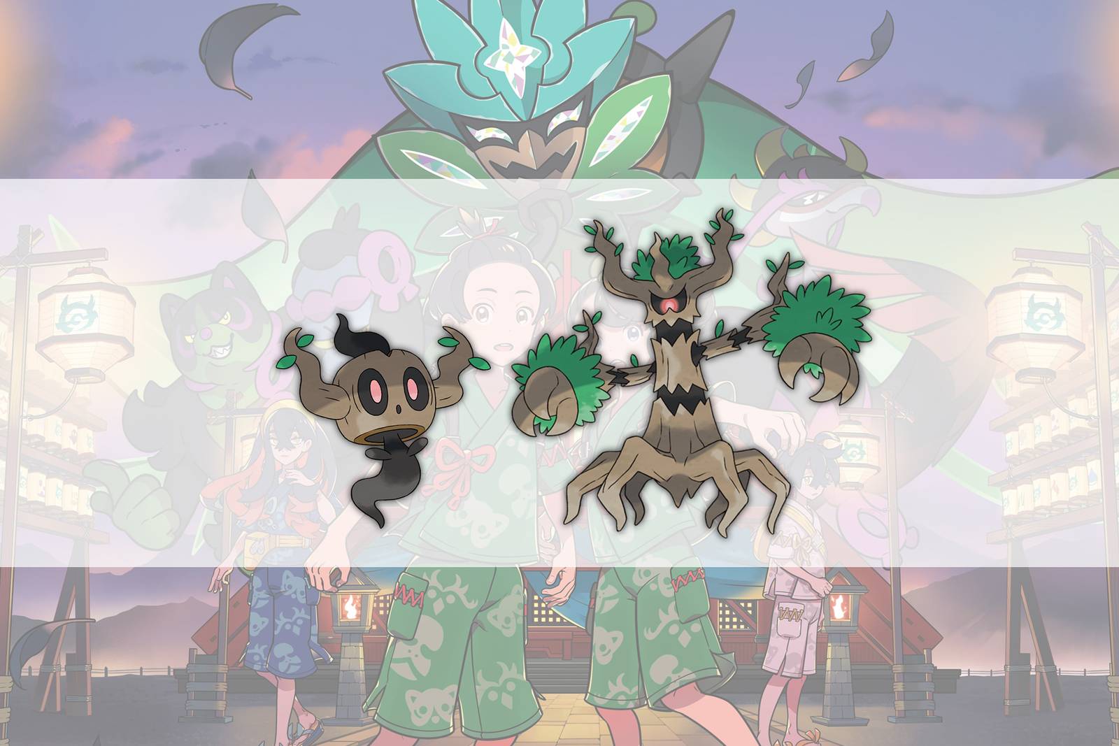 How to evolve Phantump into Trevenant in Pokémon Scarlet and Violet DLC