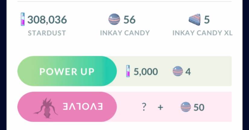 malamar evolution level