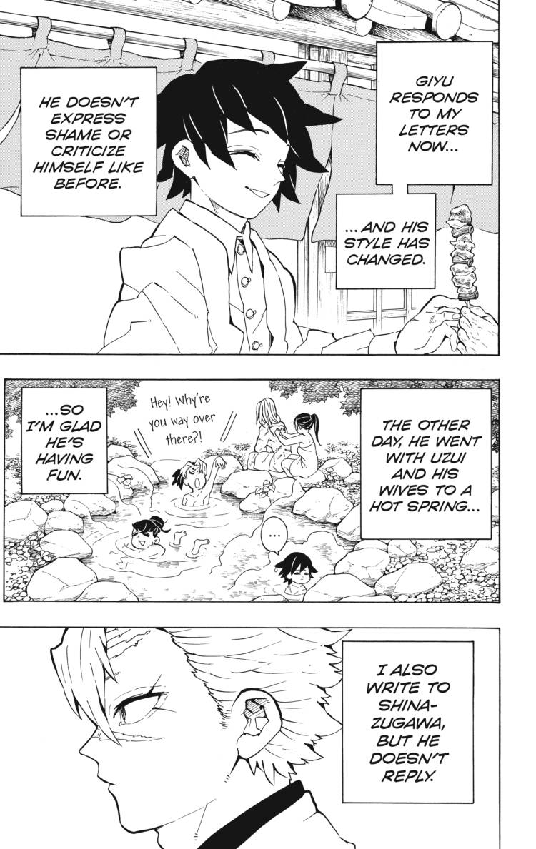Demon Slayer is getting a chapter showing life after the mainline manga
