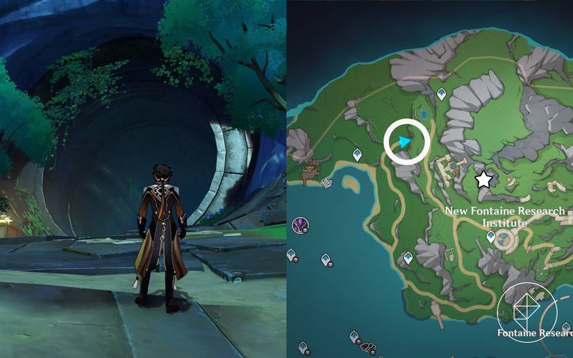 Genshin Impact Fontaine hidden reputation world quest list (4.2 update)