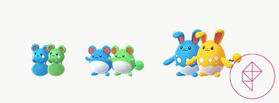 shiny azurill evolution