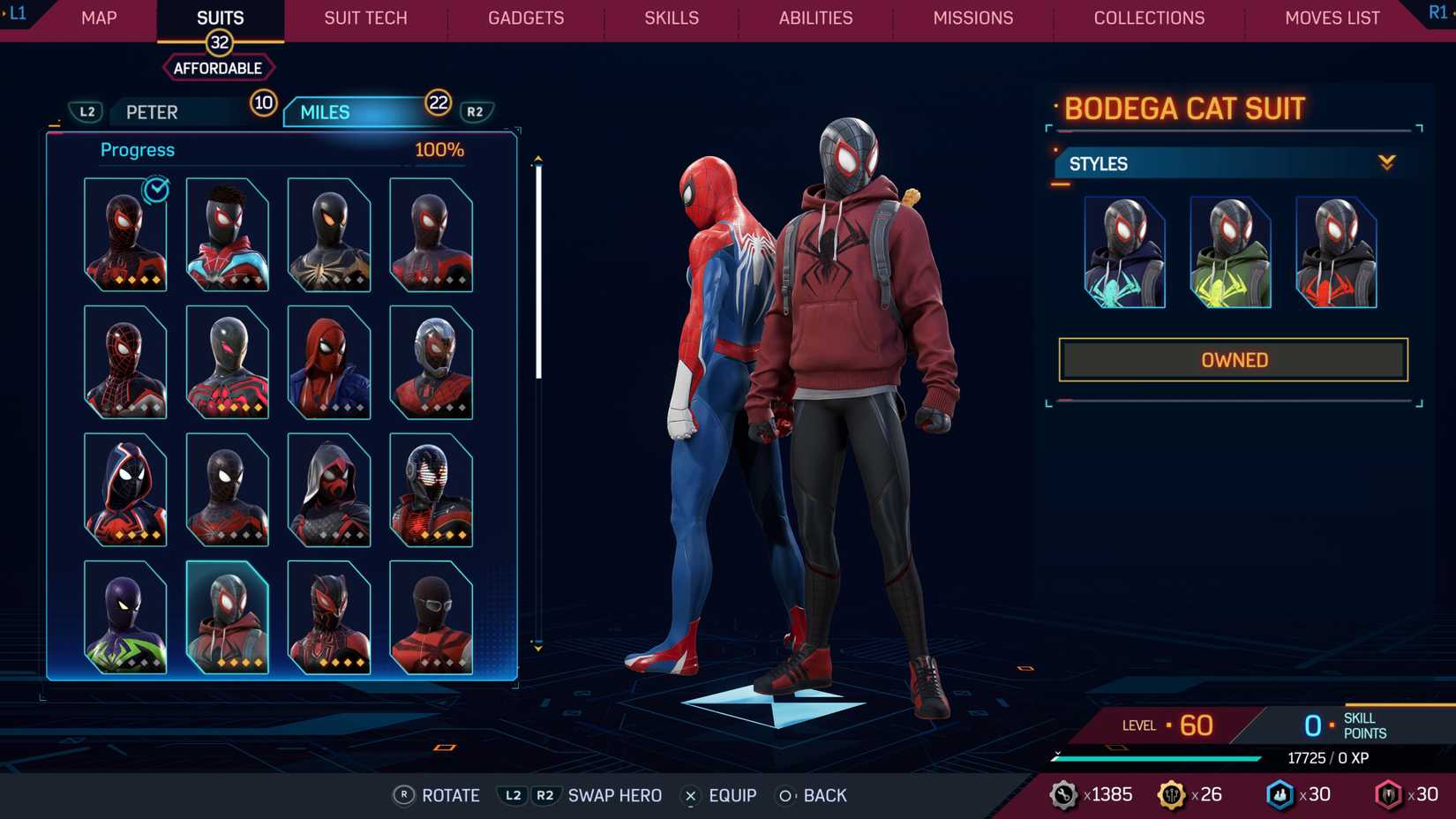 All Spider-Man 2 suits and how to unlock them