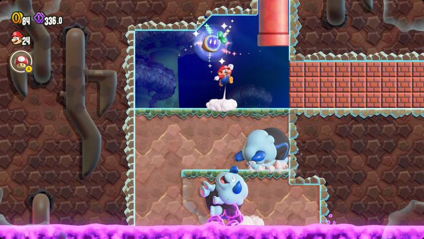 All Pipe-Rock Plateau Wonder Seed locations in Super Mario Bros Wonder