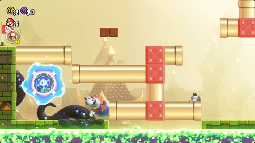 All Pipe-Rock Plateau Wonder Seed locations in Super Mario Bros Wonder
