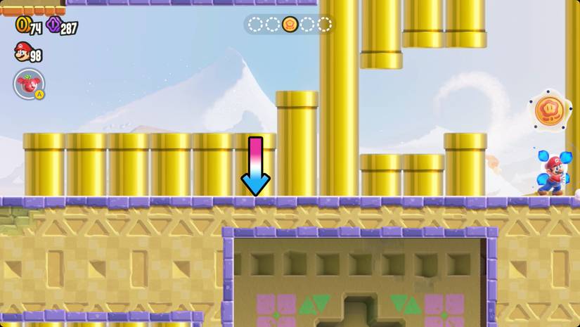 Search Party Pipe Park Wonder Token locations in Super Mario Wonder