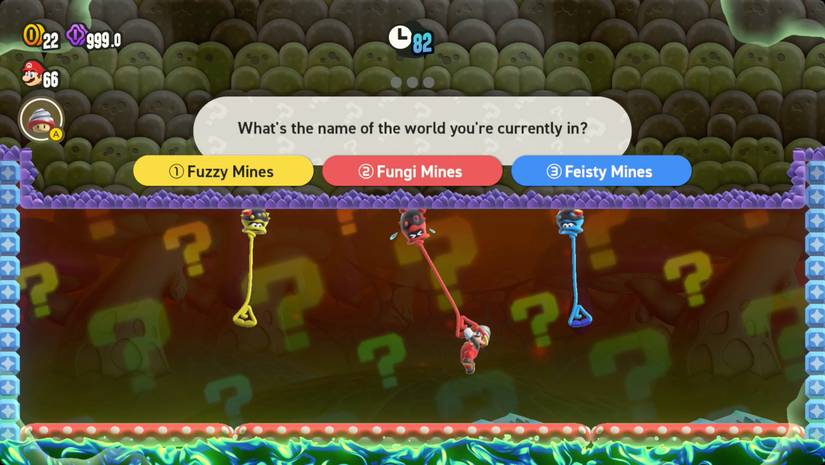 W5 Fungi Mines Wonder Seed locations in Super Mario Bros. Wonder