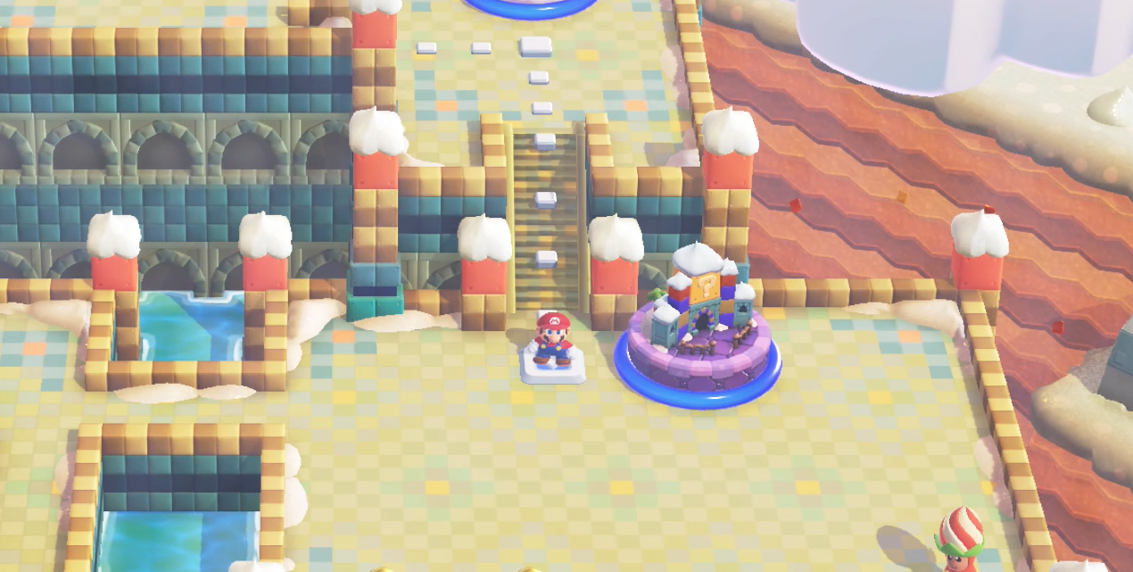 Secrets of Shova Mansion secret exit location in Super Mario Wonder