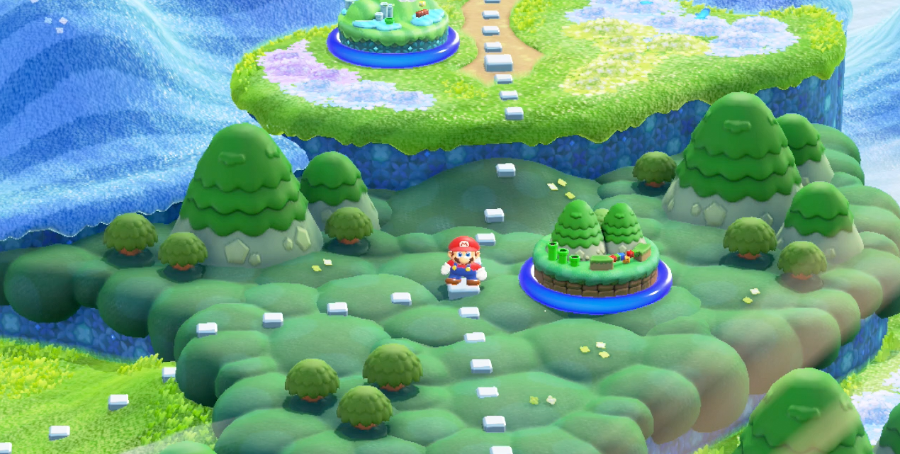 Piranha Plants on Parade secret exit location in Super Mario Wonder