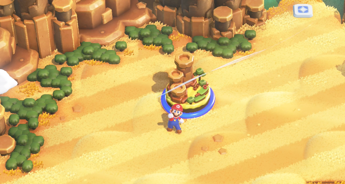 Bulrush Coming Through! secret exit location in Super Mario Wonder
