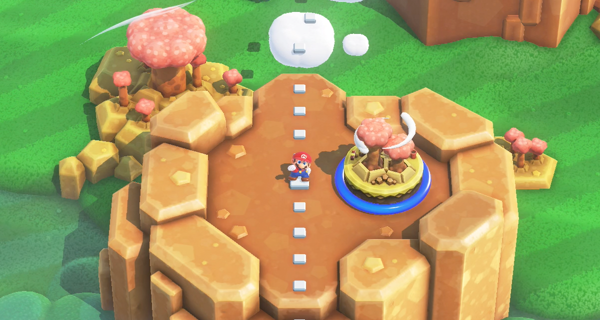 Bulrush Express secret exit location in Super Mario Wonder