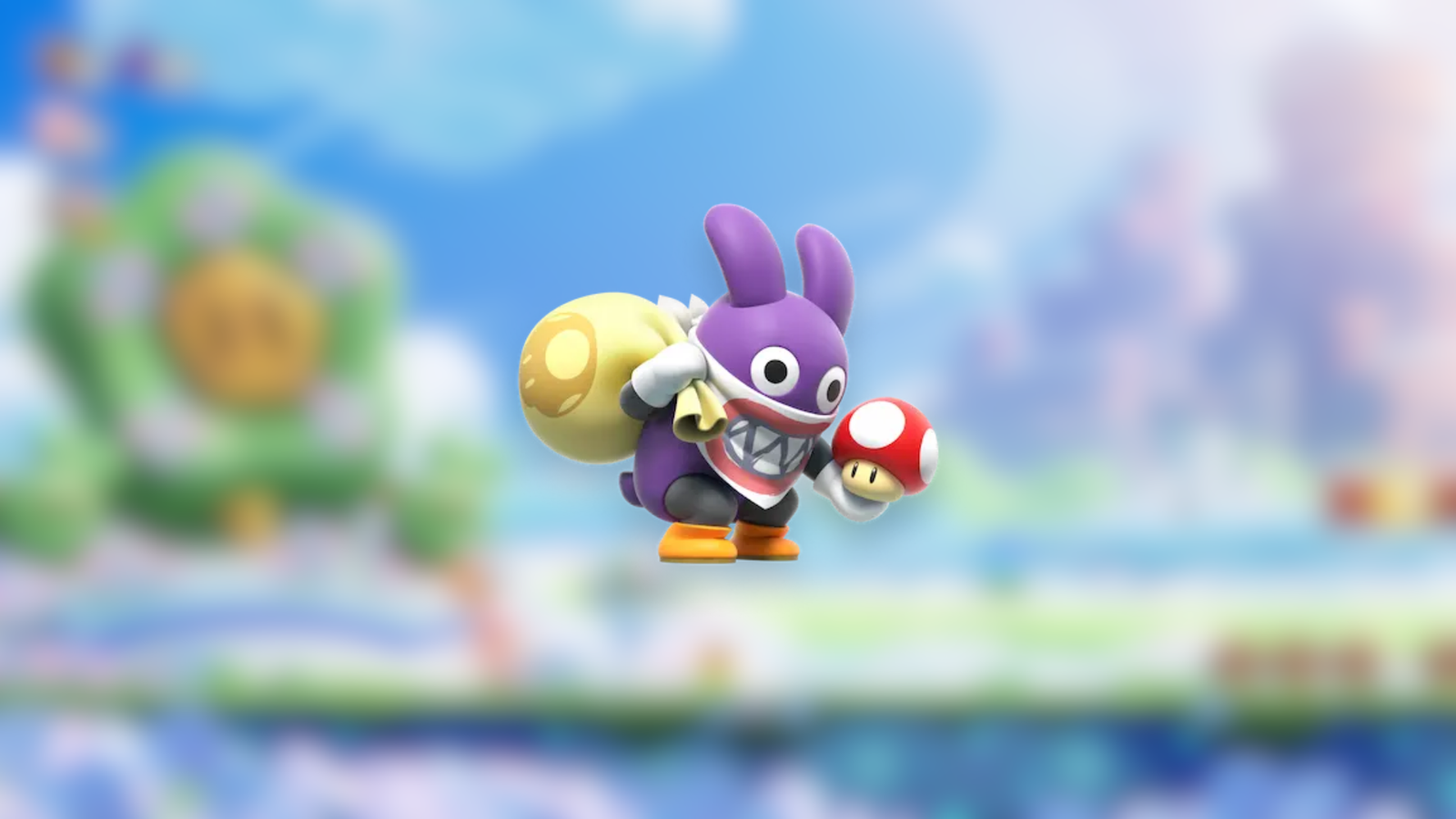 Nabbit is invincible in Super Mario Bros. Wonder — to my surprise