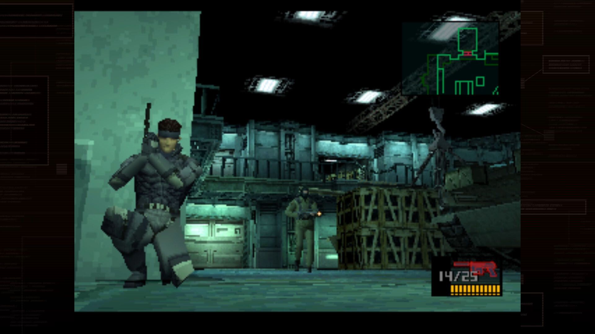metal gear solid 1 start