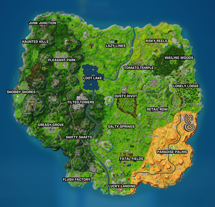 Fortnite OG ‘Season 6’ new map, weapon loot pool changes this week