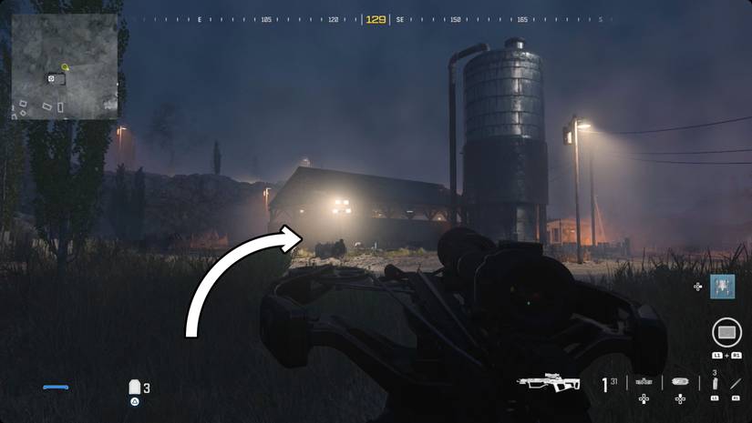 ‘Crash Site’ item and weapon locations in MW3