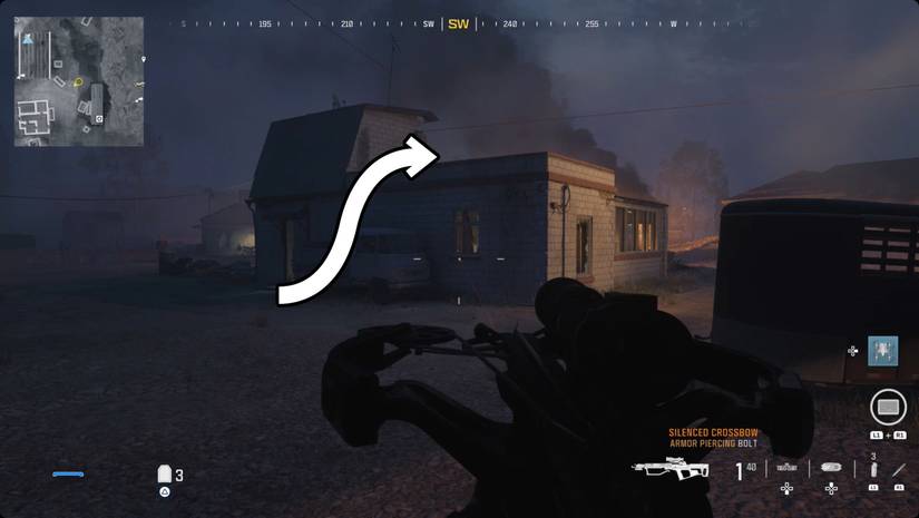 ‘Crash Site’ item and weapon locations in MW3
