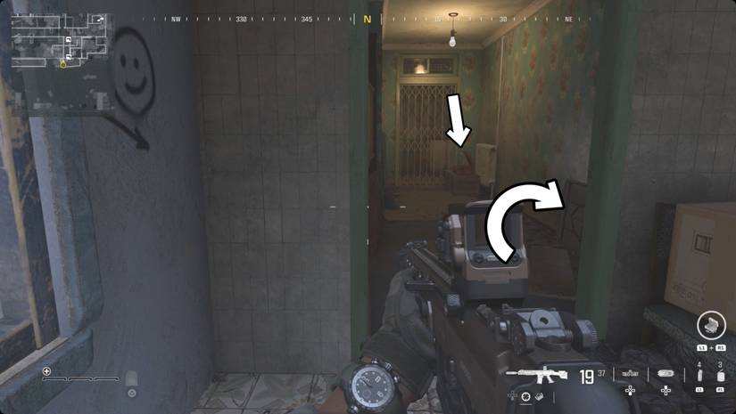 ‘Highrise’ item and weapon locations in MW3