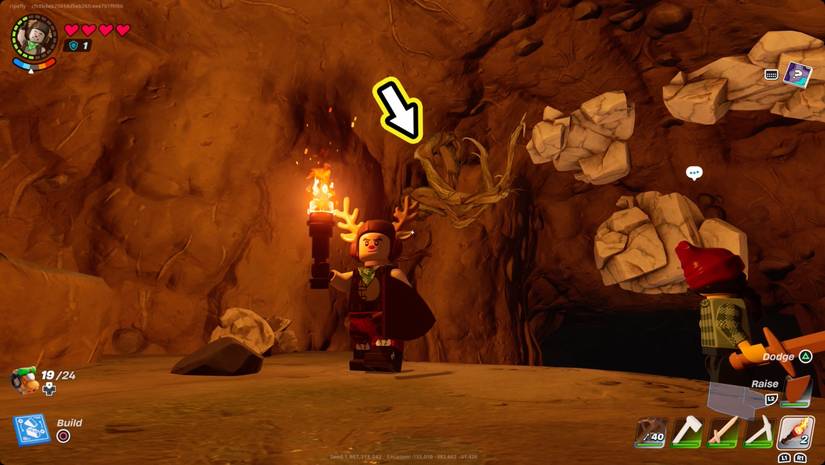 How to find knotroot in Lego Fortnite Odyssey