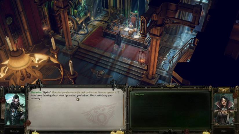 How to romance companions in Warhammer 40K Rogue Trader