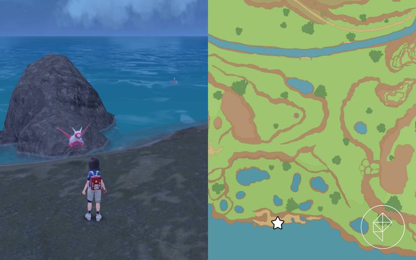 All Snackworth Legendary Pokémon locations in Pokémon Scarlet and Violet