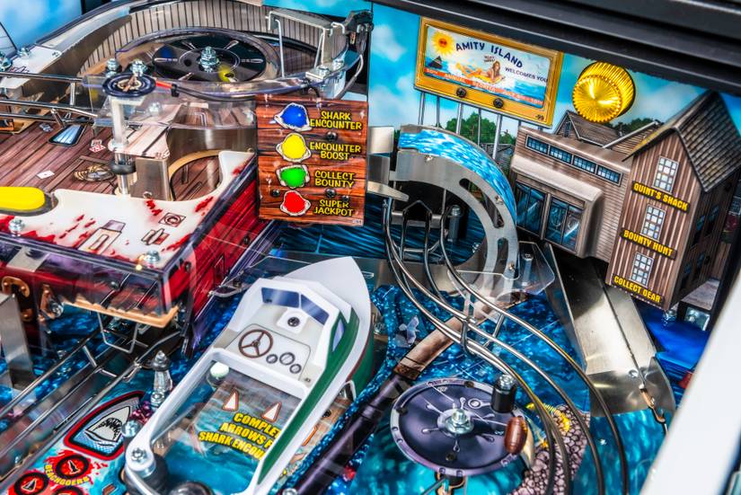 Stern’s Jaws pinball debuts in new photos, video walkthrough