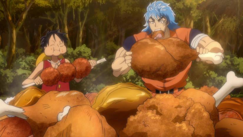 toriko eating