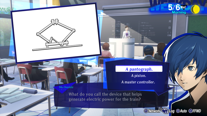 All Persona 3 Reload classroom answers and questions