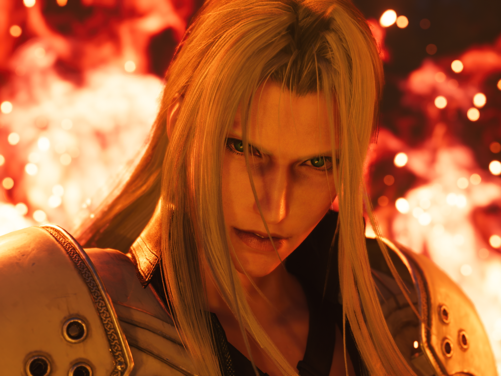 sephiroth fire background
