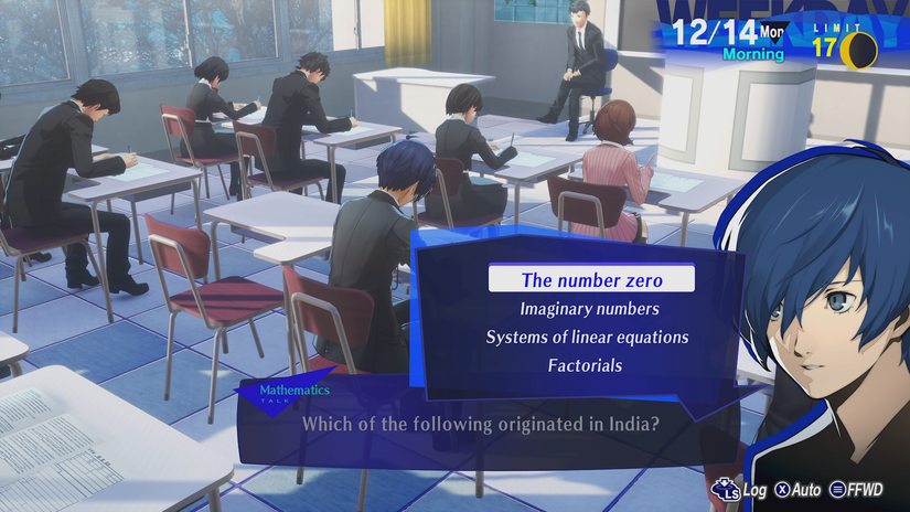 persona 3 theme school
