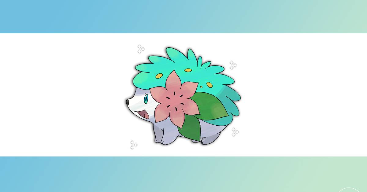shaymin evolution shiny