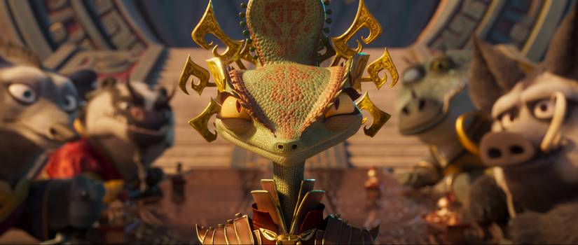 Kung Fu Panda 4 wastes its super-cool villain