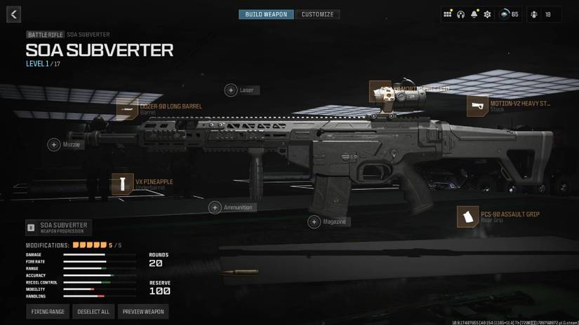 Best SOA Subverter loadout, class build, and setup in MW3