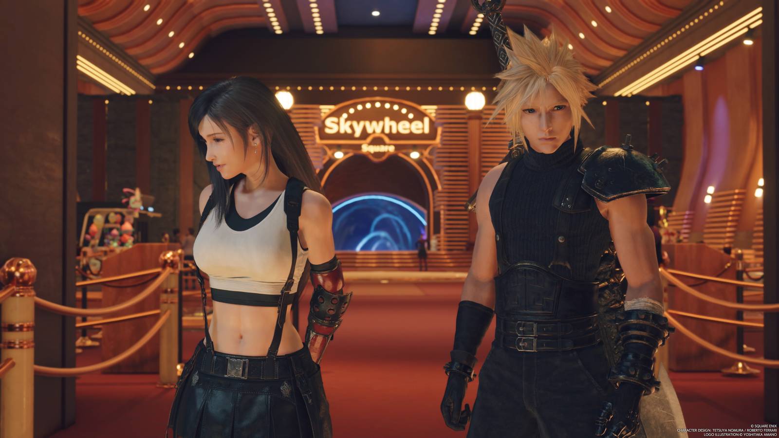 tifa cloud aerith