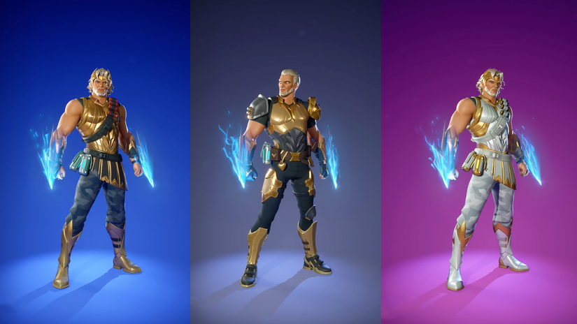Fortnite Chapter 5 Season 2 Battle Pass skins list of Greek Gods
