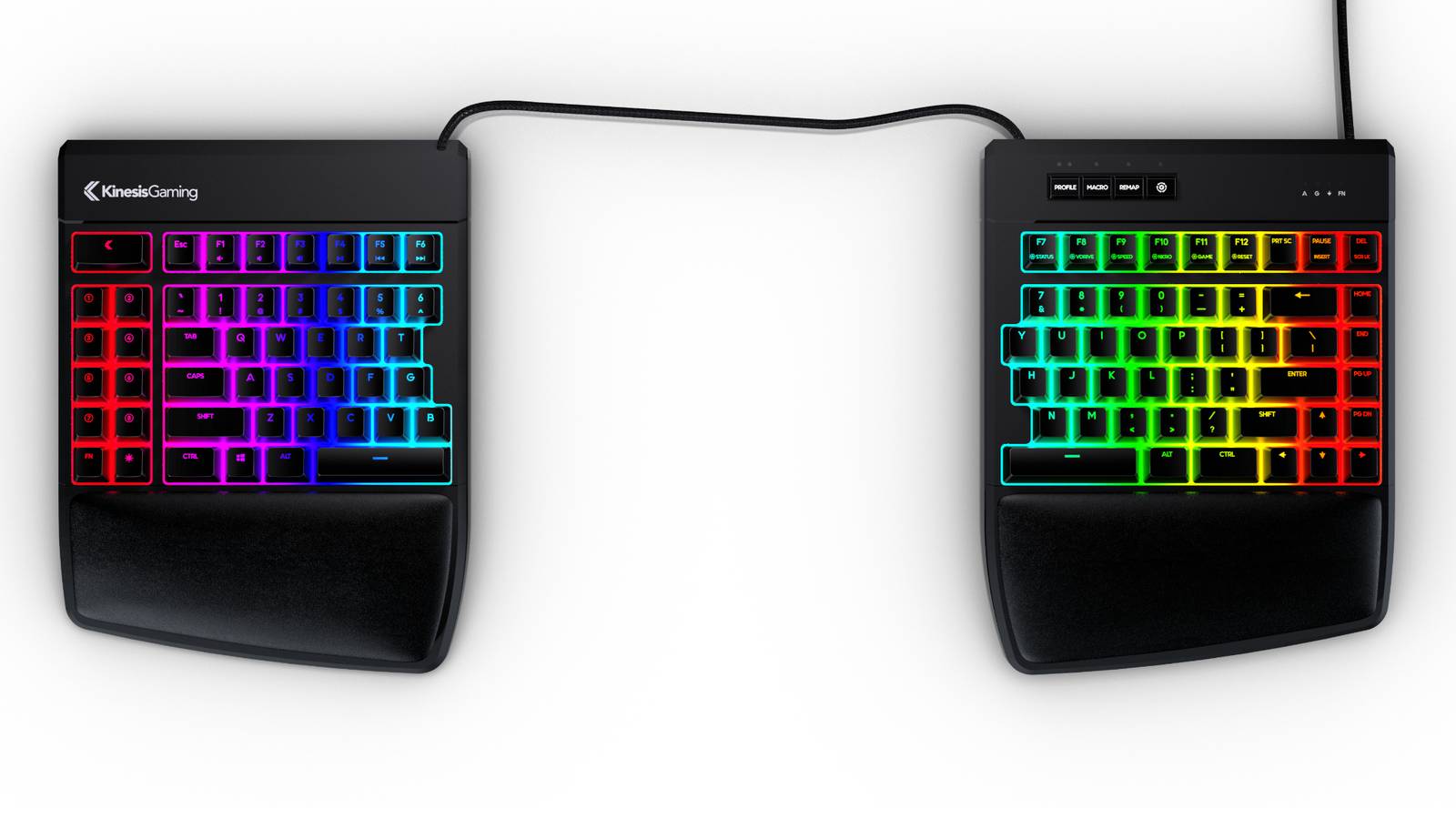 Use a split keyboard to protect your wrists during work and PC gaming
