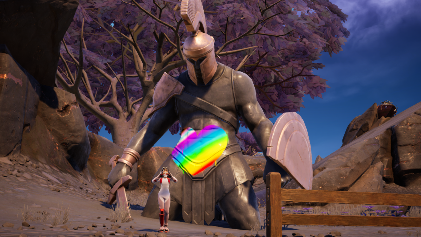 Fortnite players obsessed with a sexy statue in Chapter 5 Season 2 map