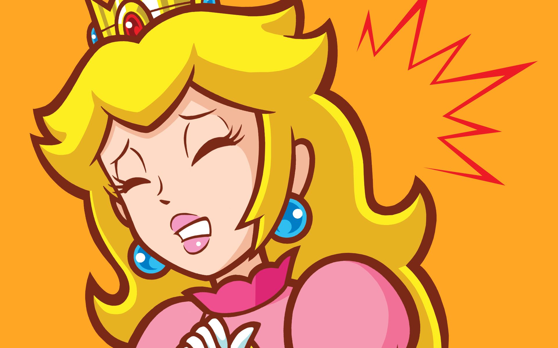 poor princess peach