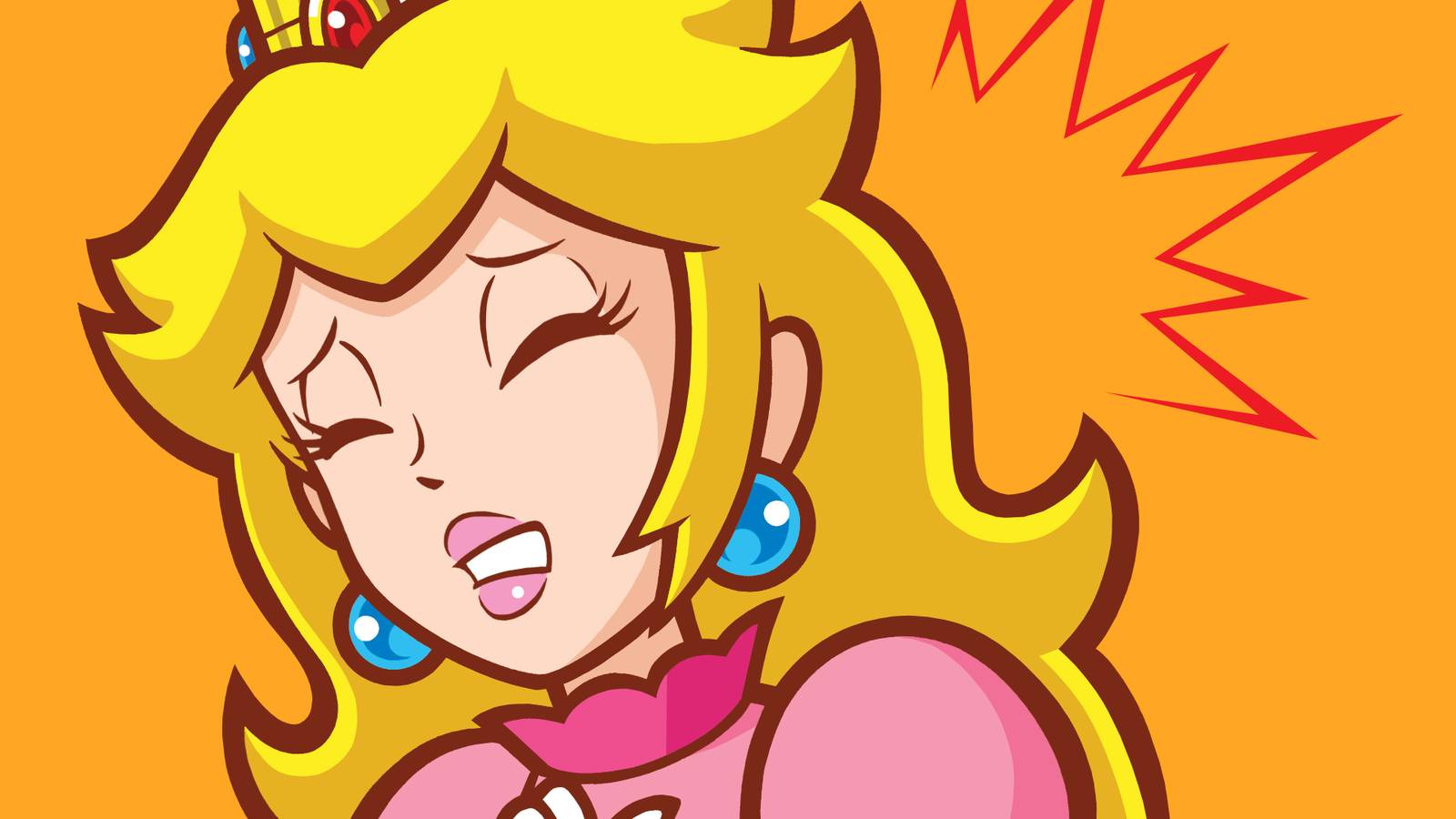 princess peach face
