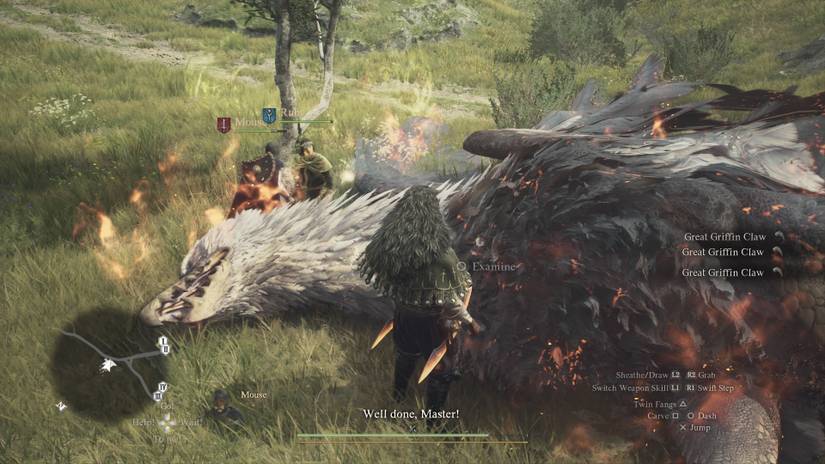 dragon's dogma griffin quest