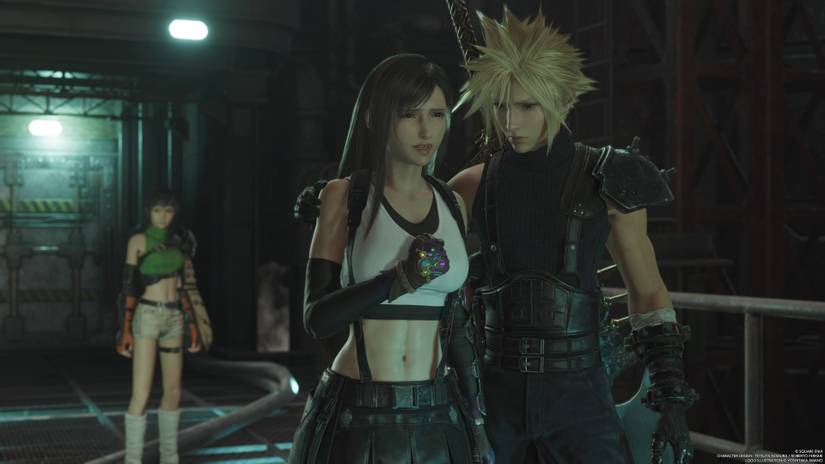 tifa cloud aerith