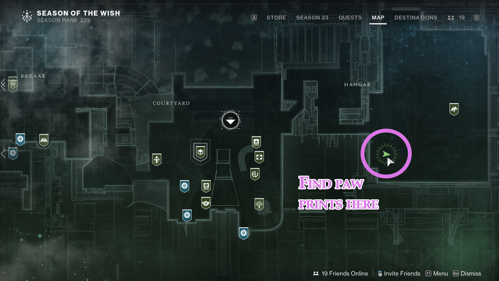 Where to find Archie in the Cosmodrome in Destiny 2