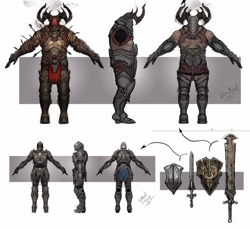 infinity blade armor