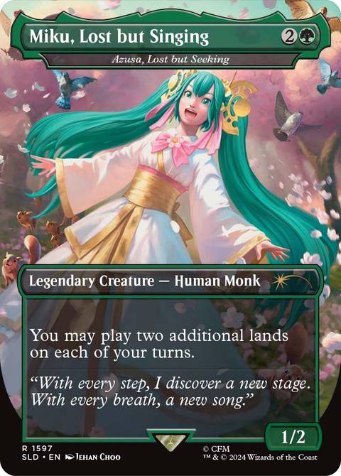 Hatsune Miku is coming to Magic: The Gathering through Secret Lair
