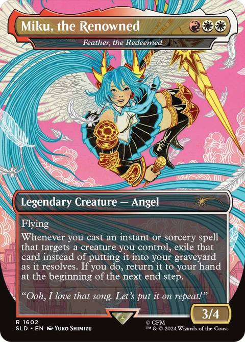 Hatsune Miku is coming to Magic: The Gathering through Secret Lair