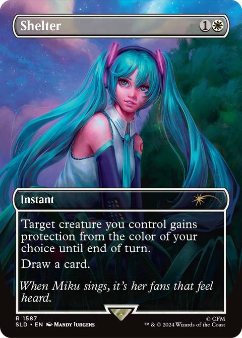 Hatsune Miku is coming to Magic: The Gathering through Secret Lair