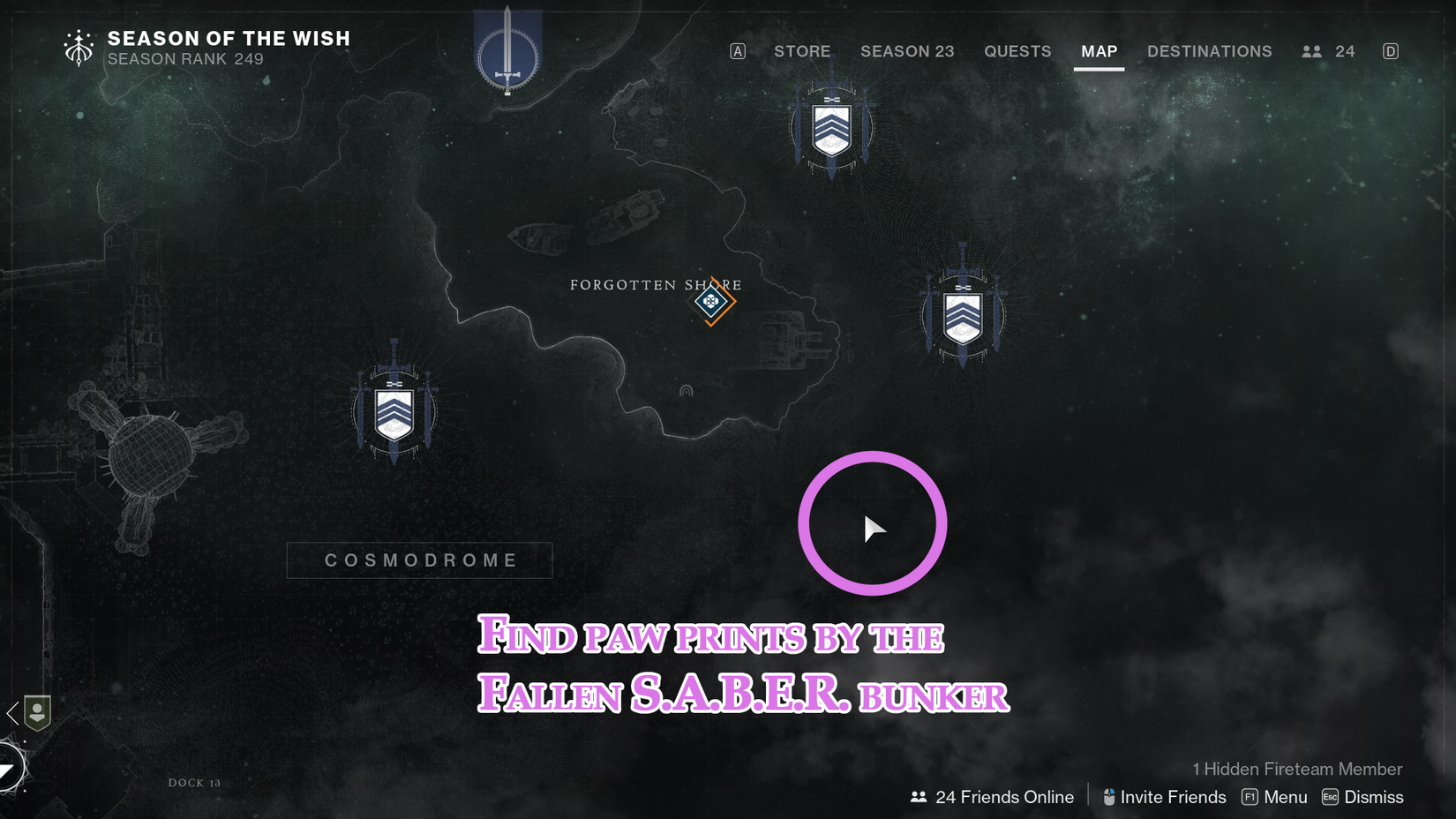 Where to find Archie in the Cosmodrome in Destiny 2